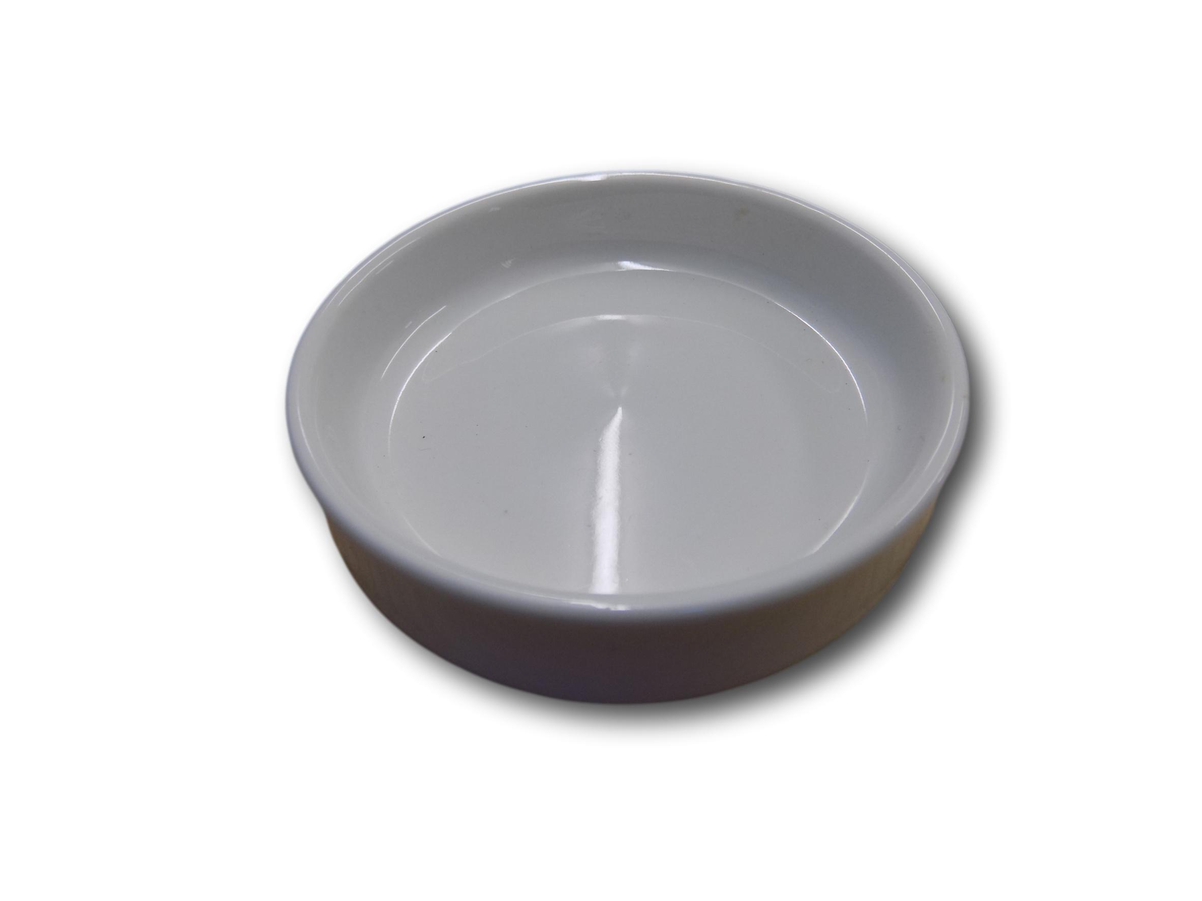 White China Butter / Oil Dish